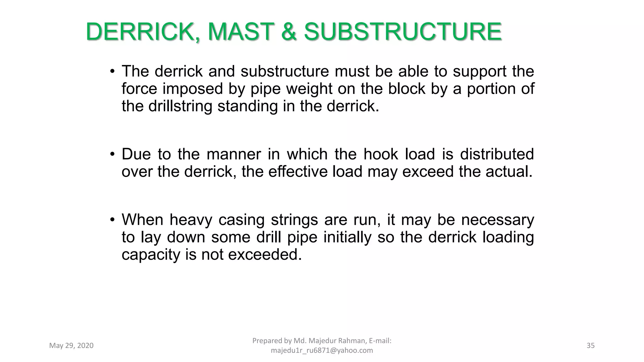 Basic of well drilling process | PPTX