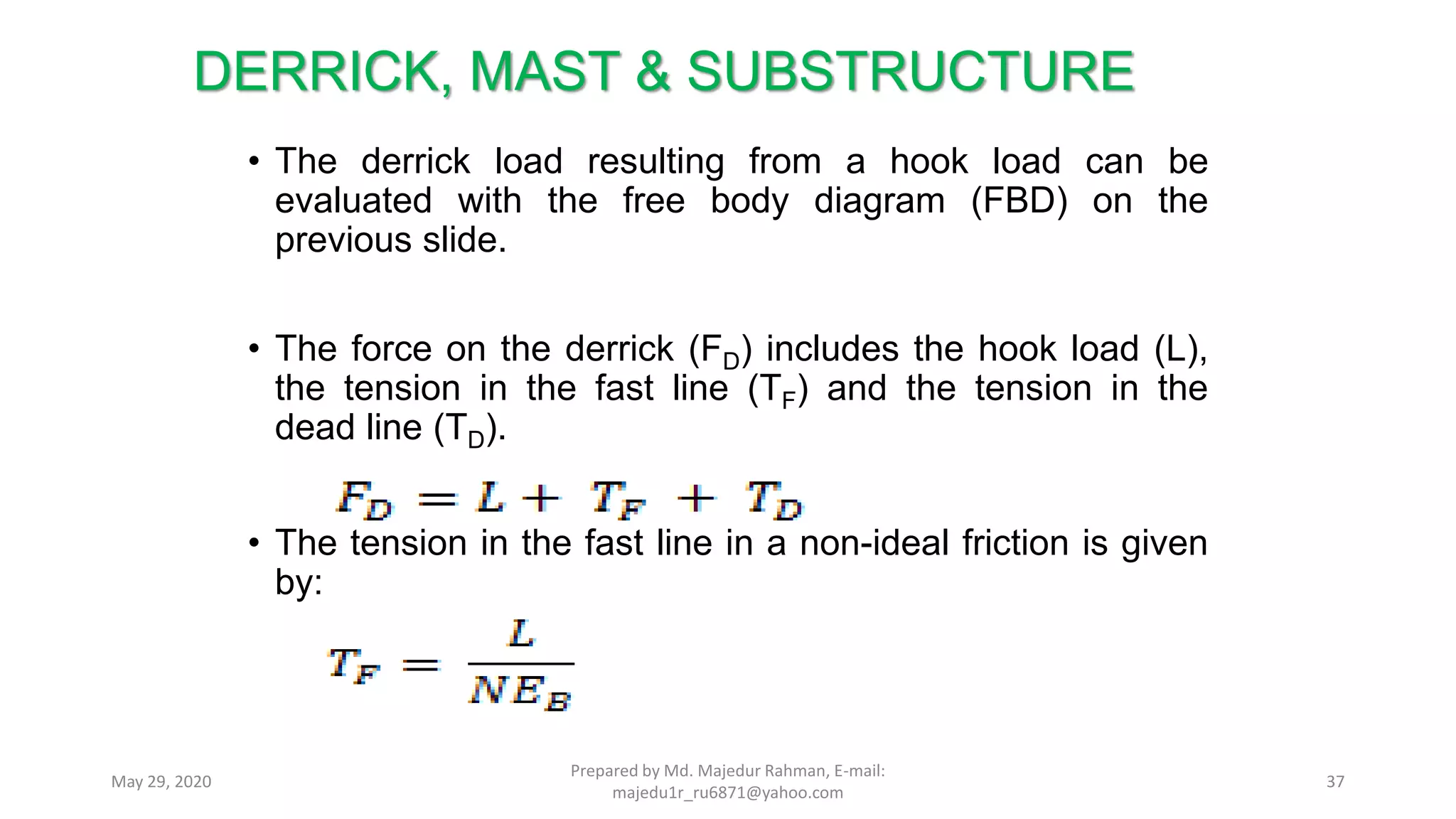 Basic of well drilling process | PPTX
