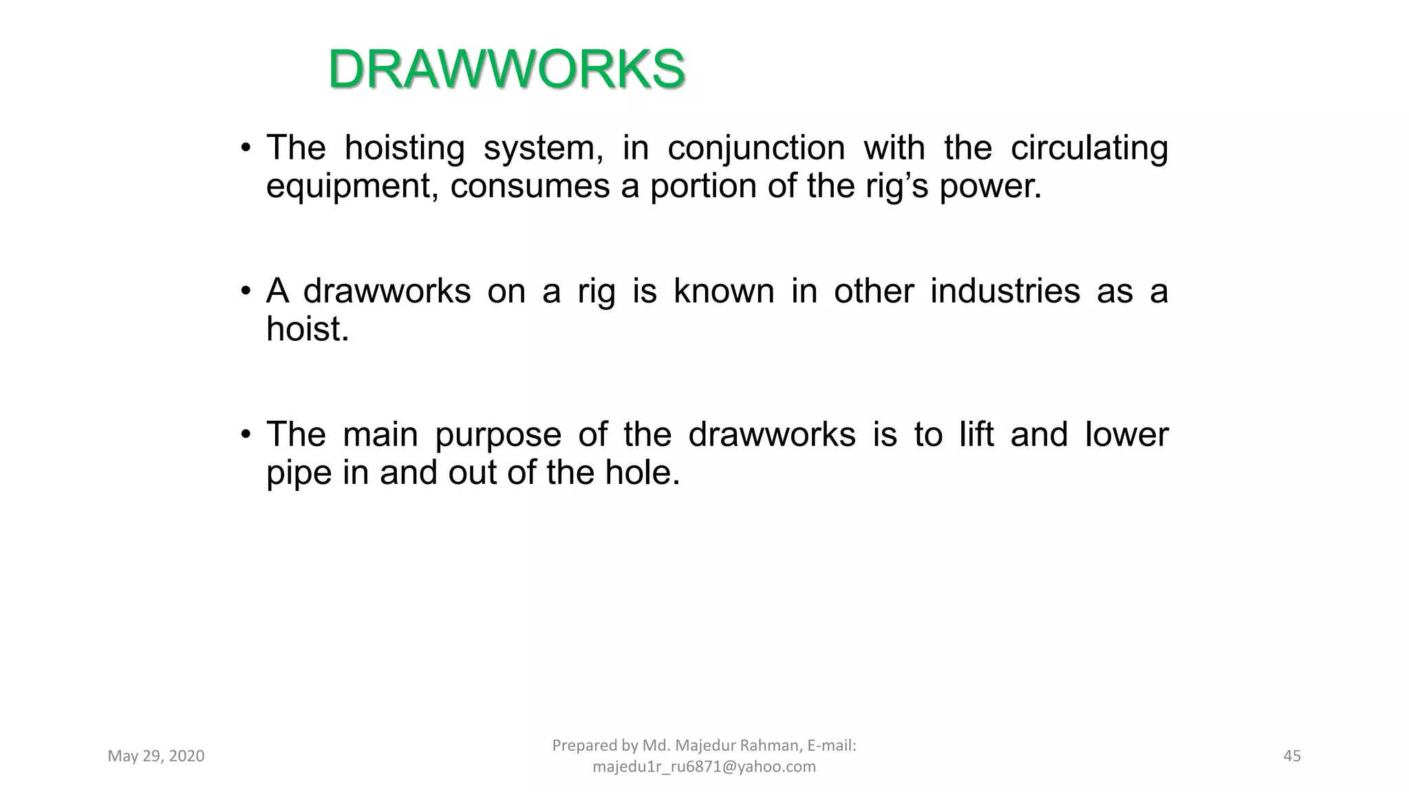 Basic of well drilling process | PPTX