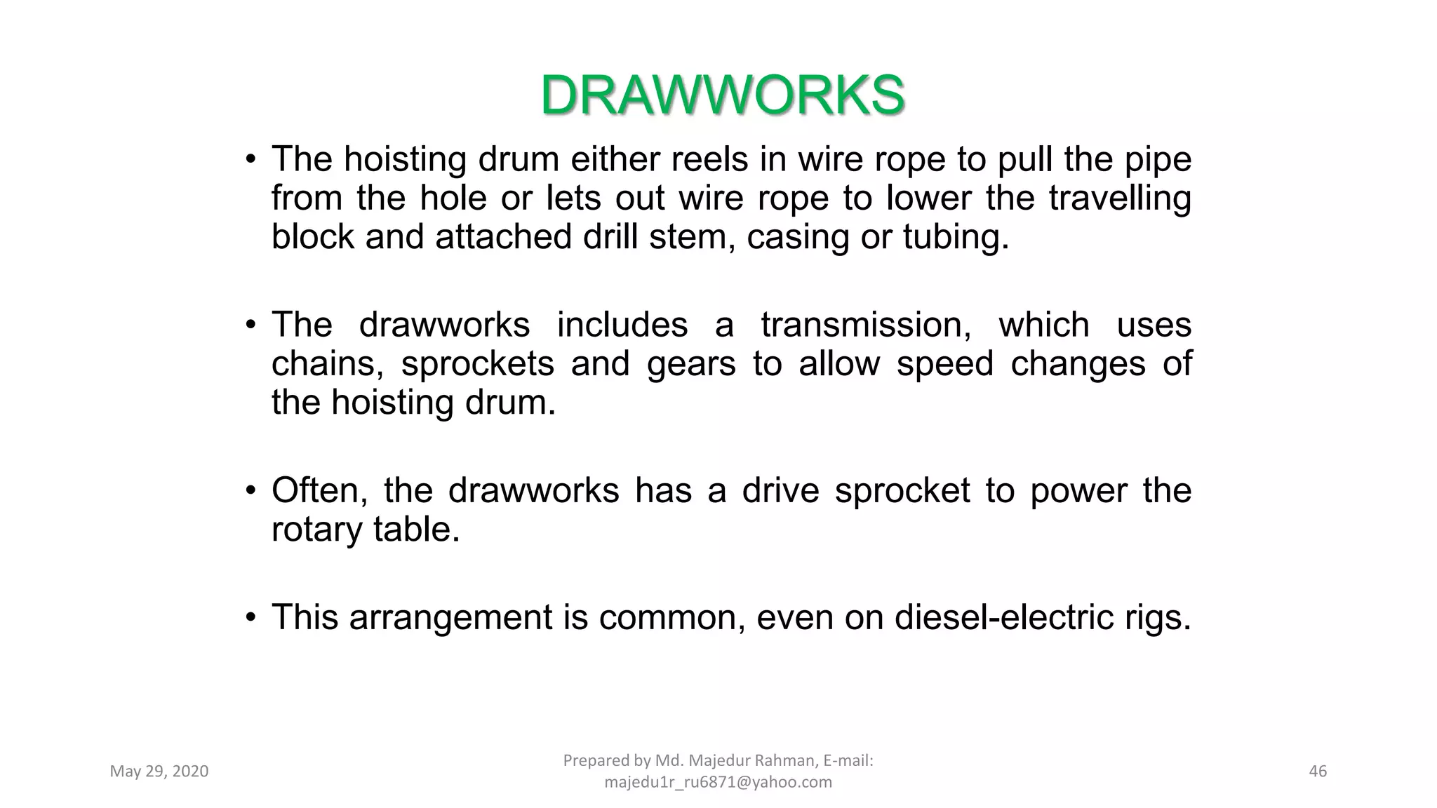 Basic of well drilling process | PPTX