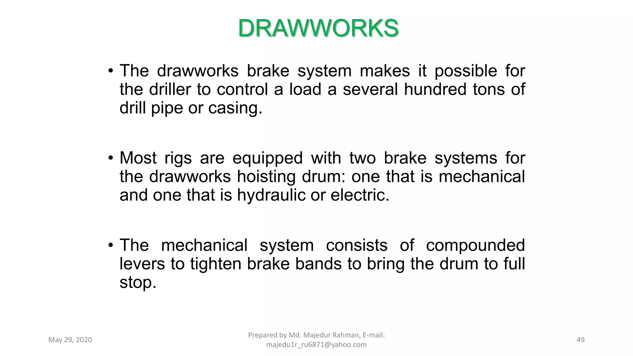 Basic of well drilling process | PPTX