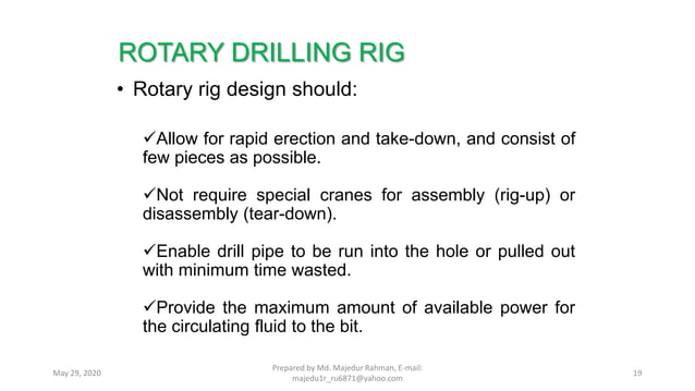 Basic of well drilling process | PPTX | Geology | Science
