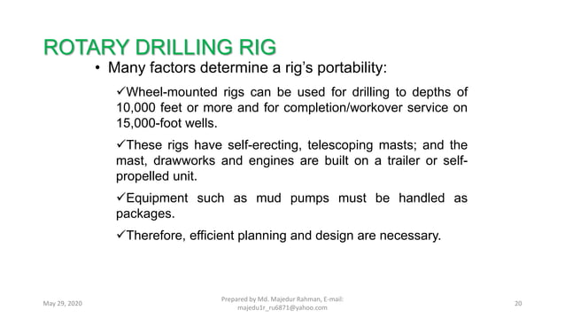 Basic of well drilling process | PPTX | Geology | Science