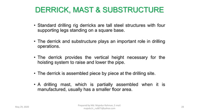 Basic of well drilling process | PPTX | Geology | Science