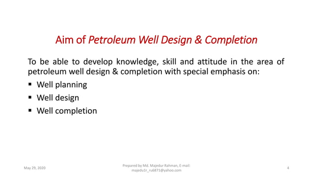 Basic of well drilling process | PPTX | Geology | Science