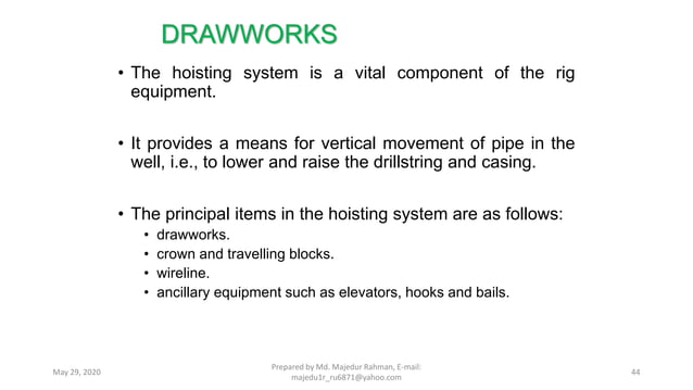 Basic of well drilling process | PPTX | Geology | Science