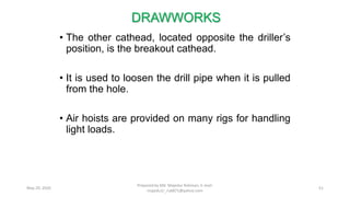 Basic of well drilling process | PPTX