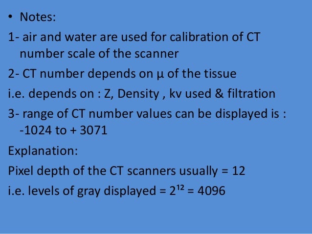 Chapter 1 basic principles of ct
