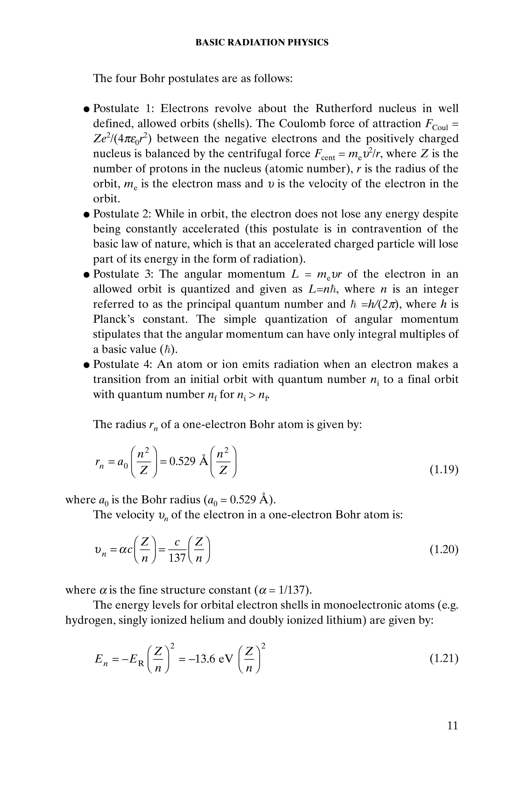 Chapter1 basic radiation physics | PDF