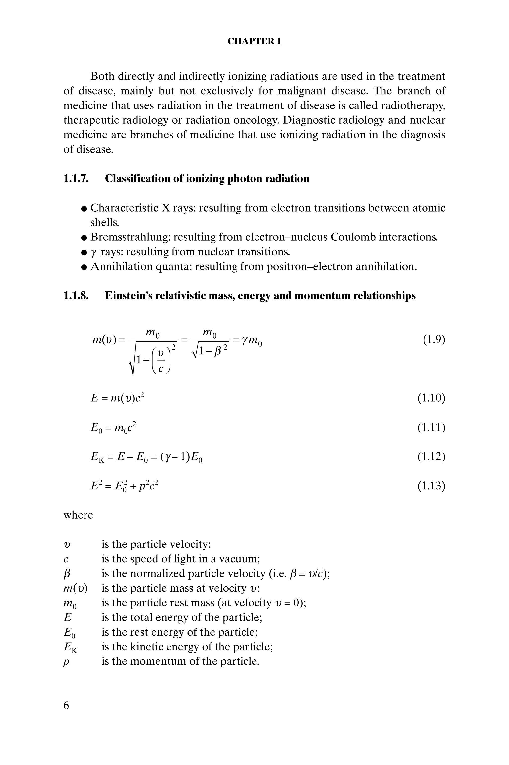 Chapter1 basic radiation physics | PDF