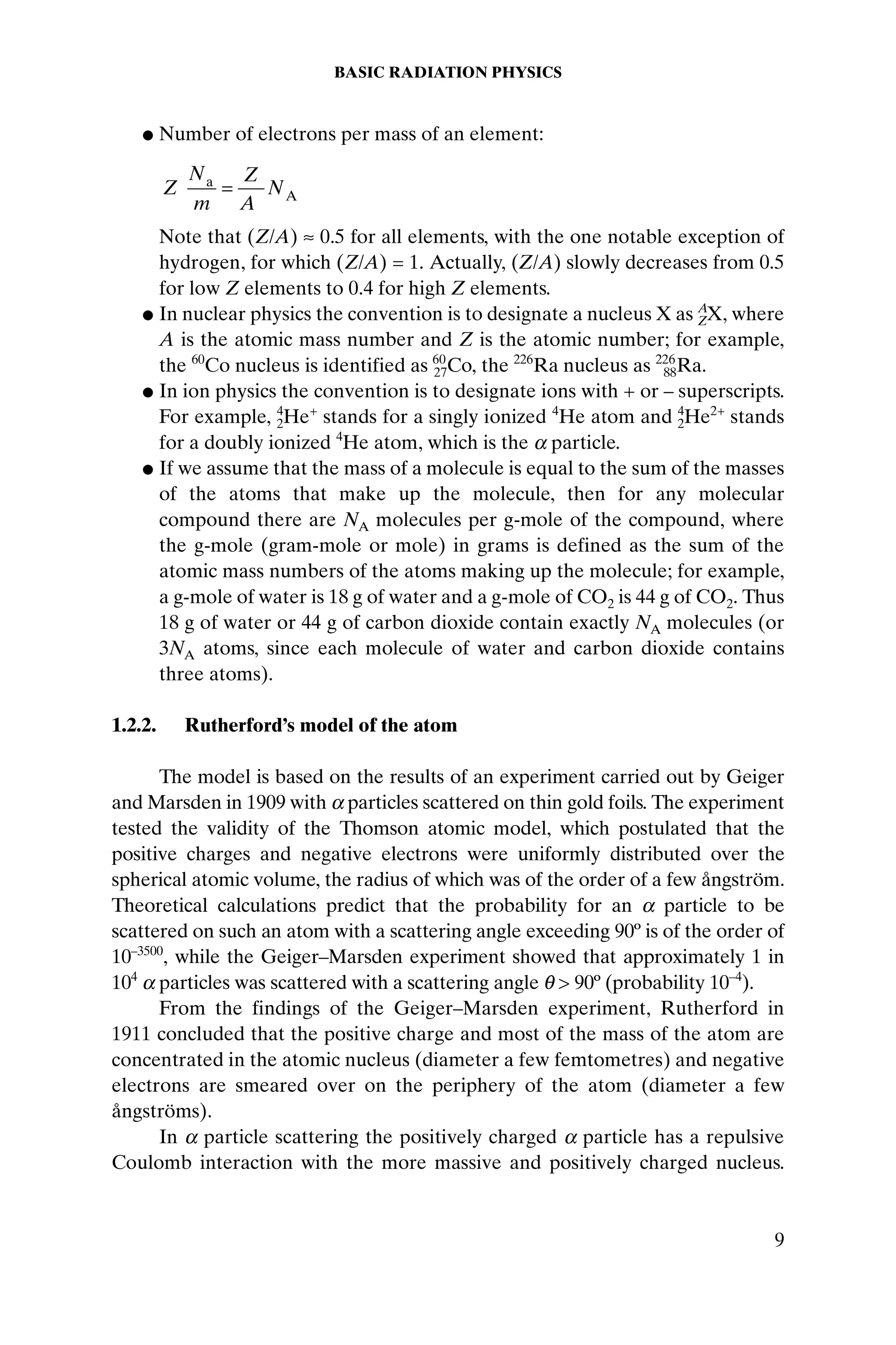 Chapter1 basic radiation physics | PDF