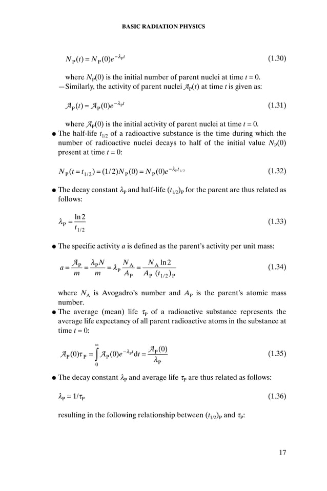 Chapter1 basic radiation physics | PDF | Chemistry | Science