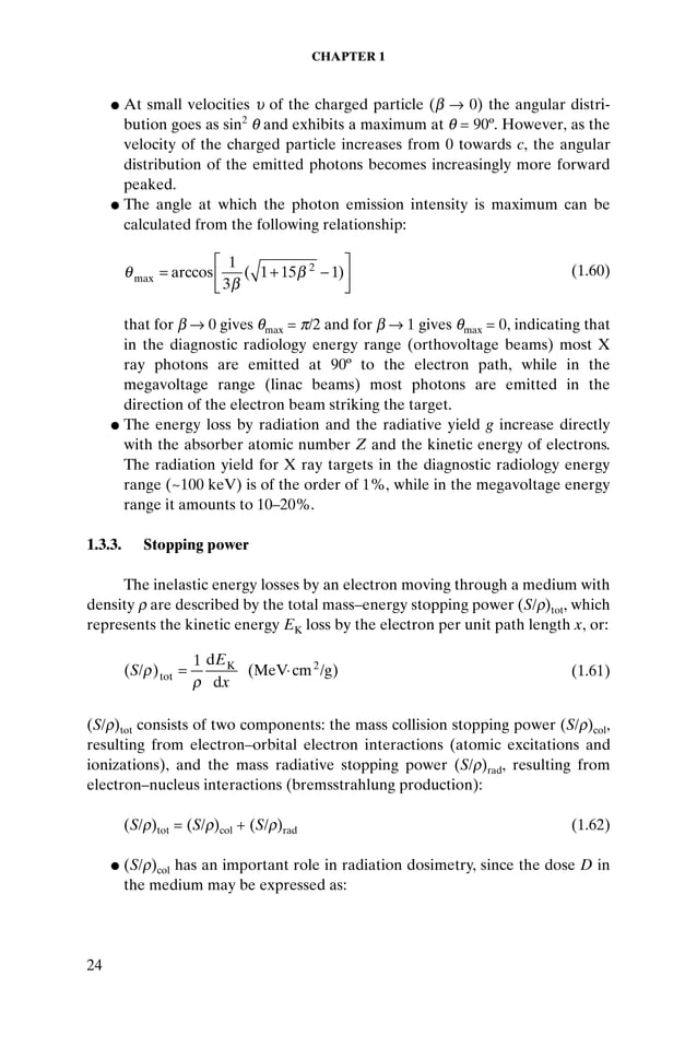 Chapter1 basic radiation physics | PDF | Chemistry | Science