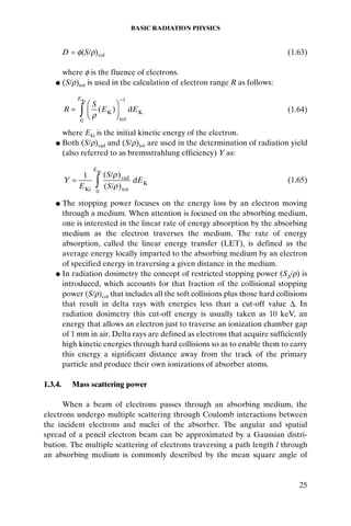 Chapter1 basic radiation physics | PDF