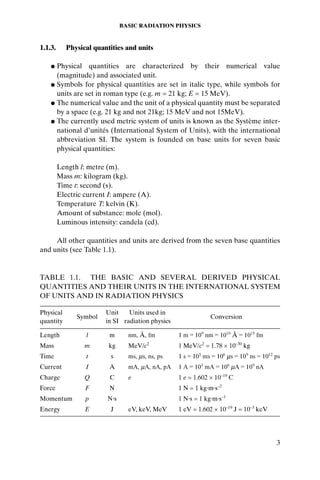 Chapter1 basic radiation physics | PDF