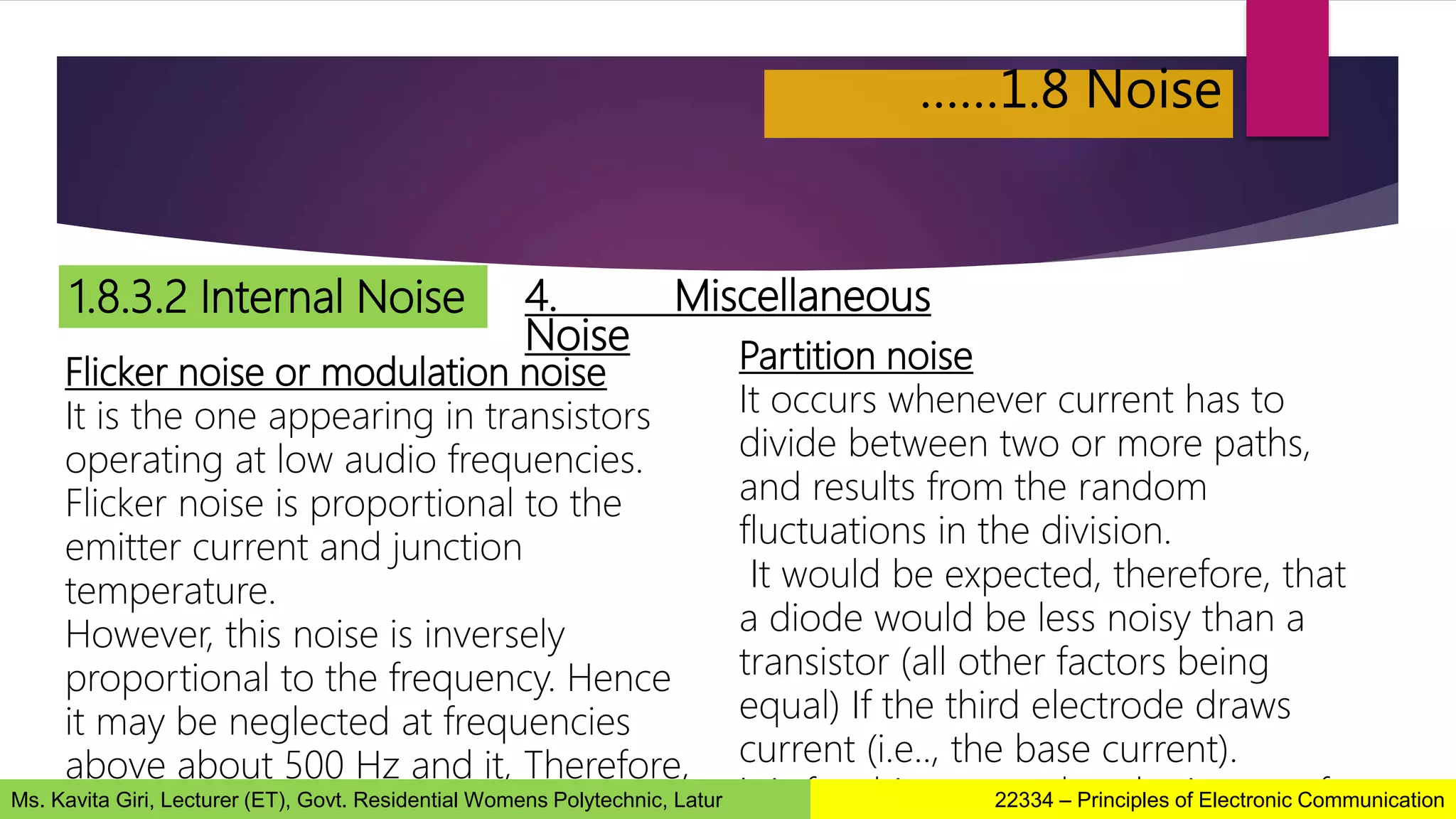 Basics of Electronic Communication | PPTX
