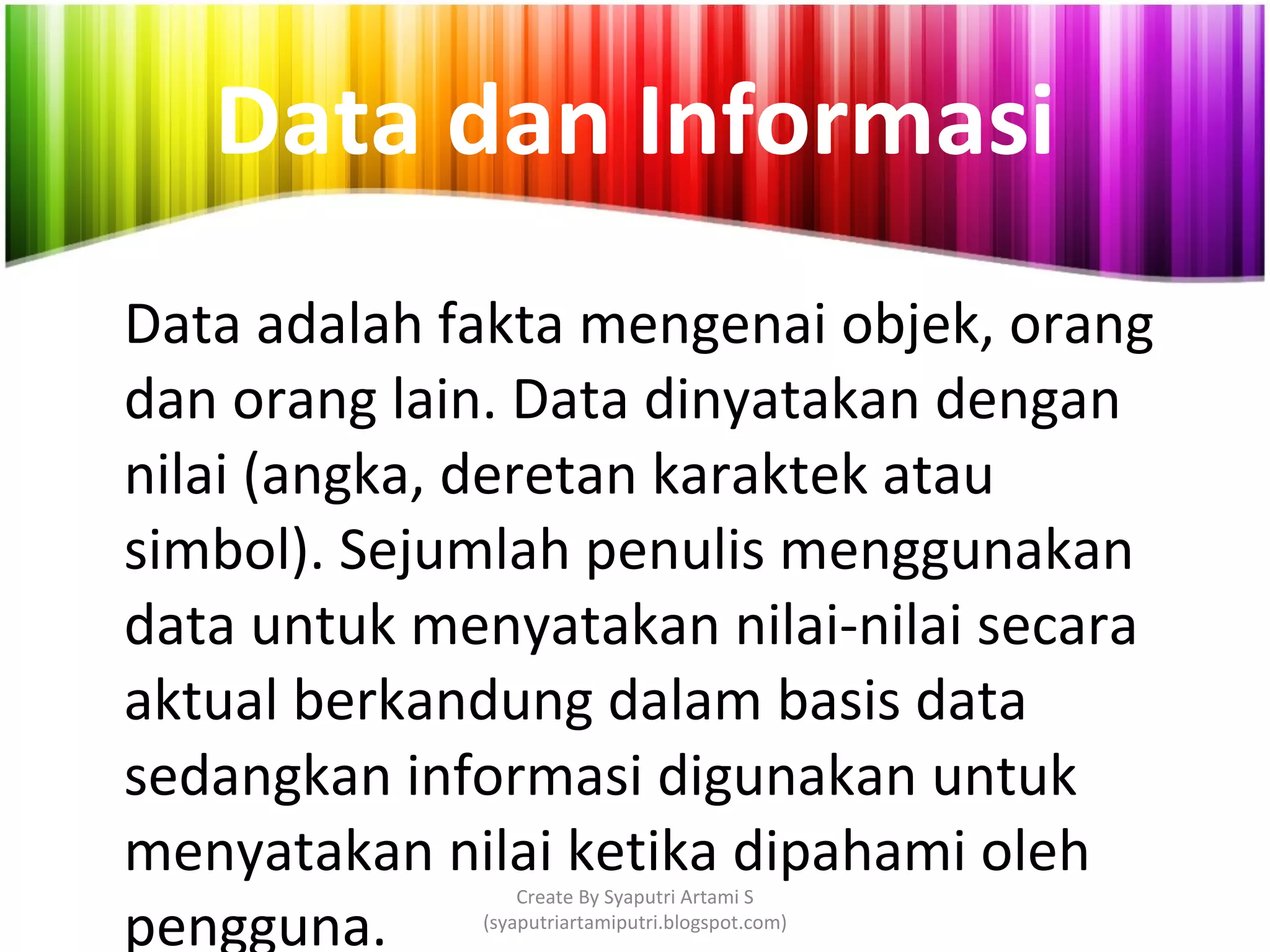 Chapter1(basis data)p | PPT