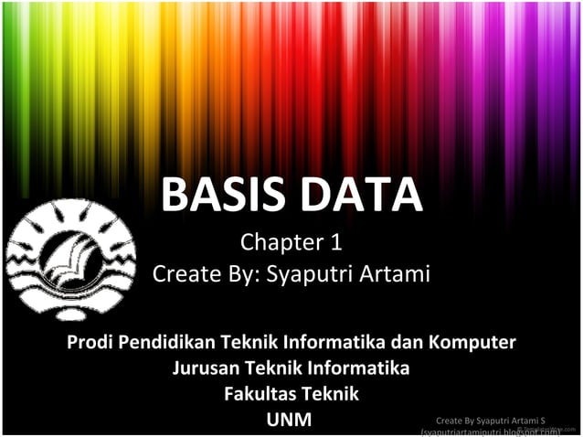 Chapter1(basis data)p | PPT