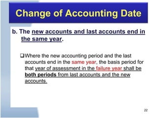 Chapter 1 basis period | PPTX