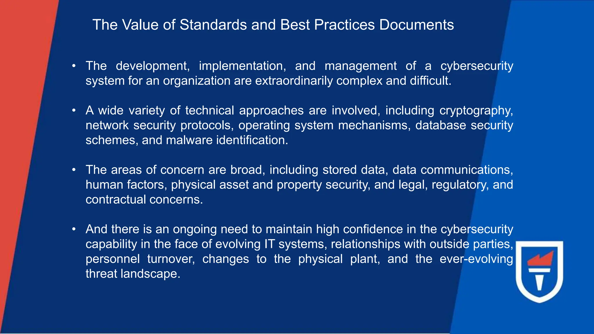Chapter 1 Best Practices, Standards, and a Plan of Action.pptx