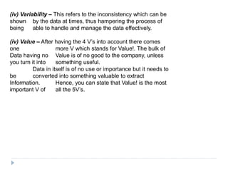 Chapter 1 big data | PPT