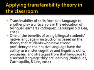 Chapter 1 bilingual advantage | PPT