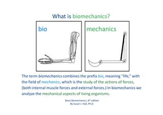 Chapter 1 biomechanic | PDF