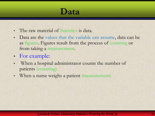 Chapter 1 biostat | PPT