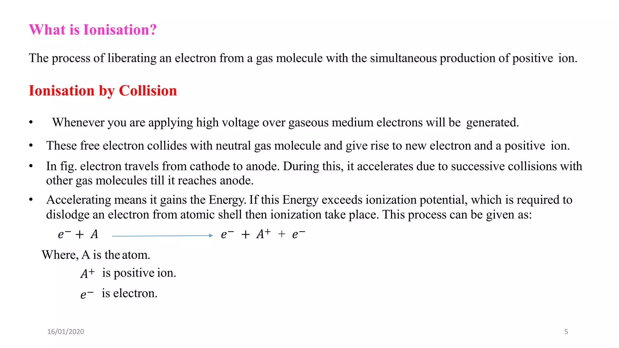 Chapter1 breakdown in gases | PPTX