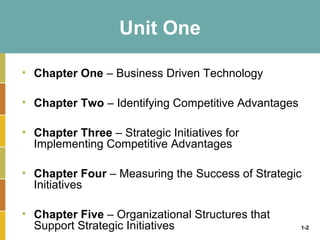 Chapter1 business driven technology | PPT