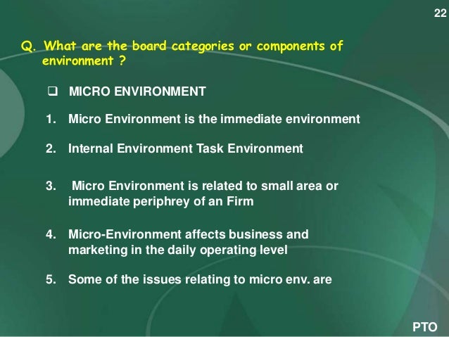 Chapter 1 business environment
