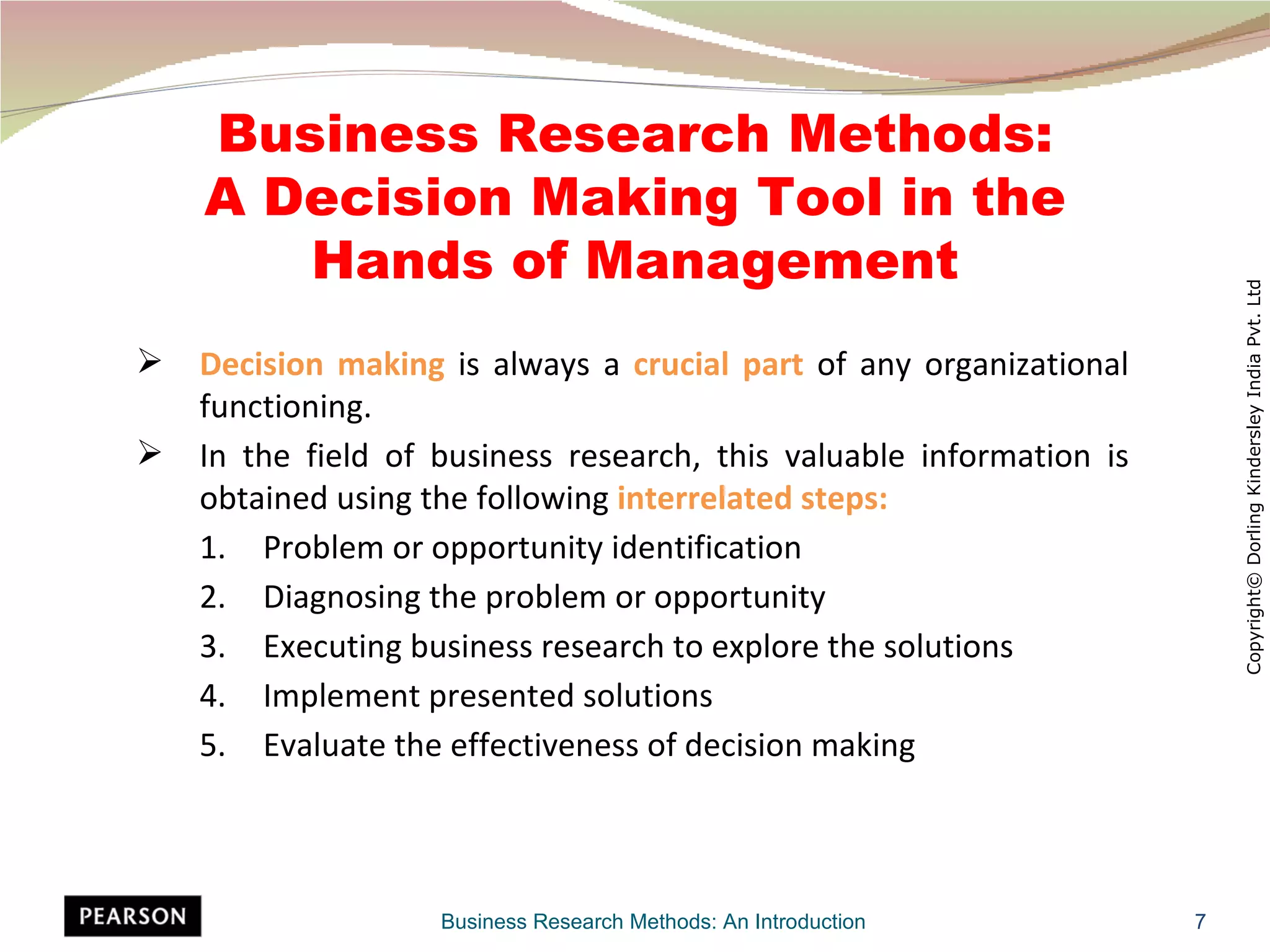 Chapter 1 business research methods | PPT