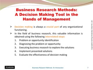 Chapter 1 business research methods | PPT