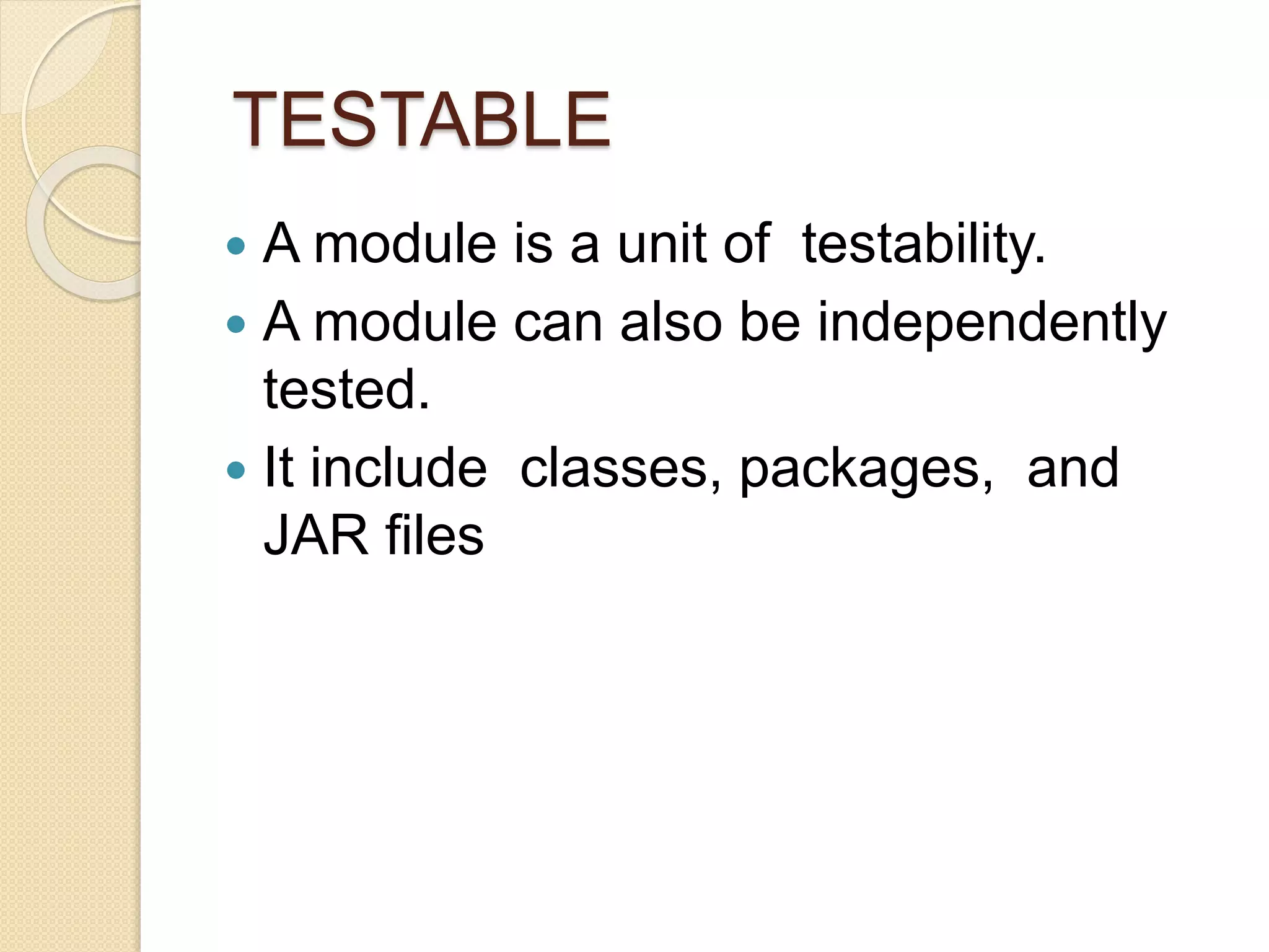 What is a Software Module? | PPT
