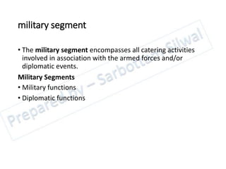 Chapter 1 catering industry | PDF