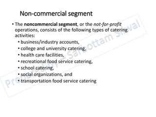 Chapter 1 catering industry | PDF