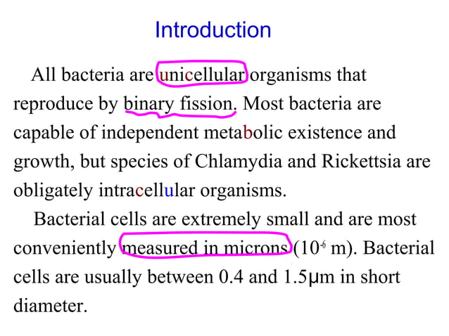 Chapter1 cell structure of bacteria | PPT | Biological Sciences | Science