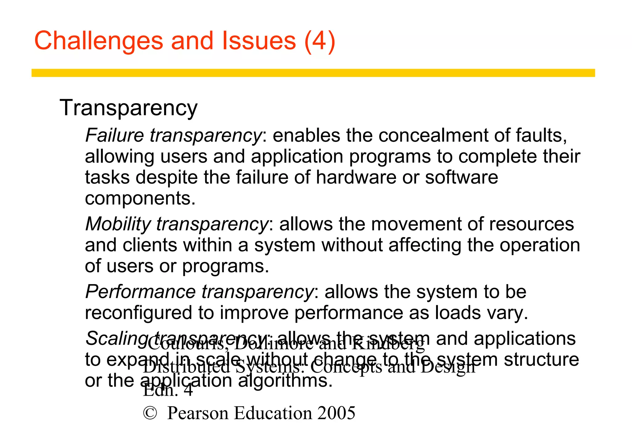Chapter 1 characterisation of distributed systems | PPT