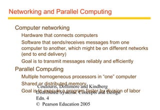 Chapter 1 characterisation of distributed systems | PPT