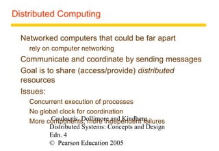 Chapter 1 characterisation of distributed systems | PPT