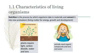Chapter 1 Characteristics and Classification of Organisms.pptx