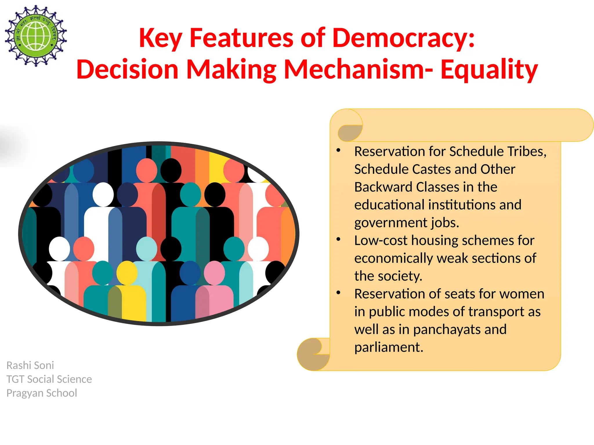 Understanding Democracy- Class VII- Civics | PPTX