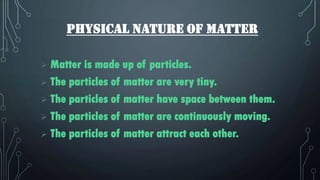 Matter around us ppt. class 9th chapter-1 | PDF