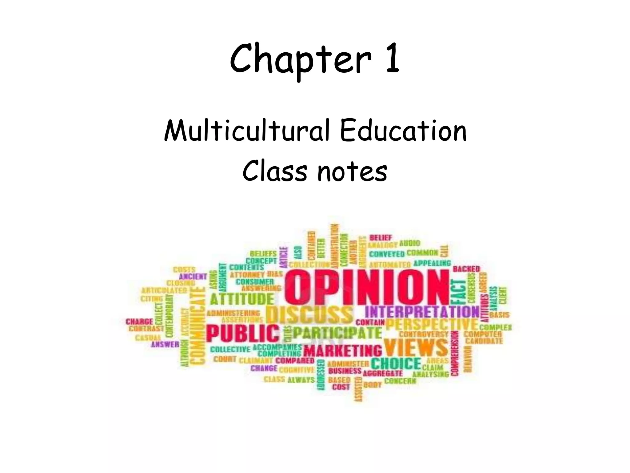 Chapter 1 class notes | PPTX