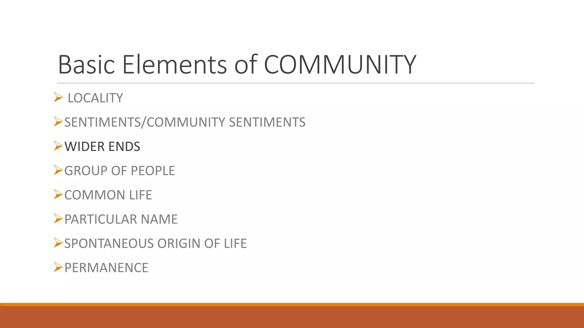 What is Community | PPTX