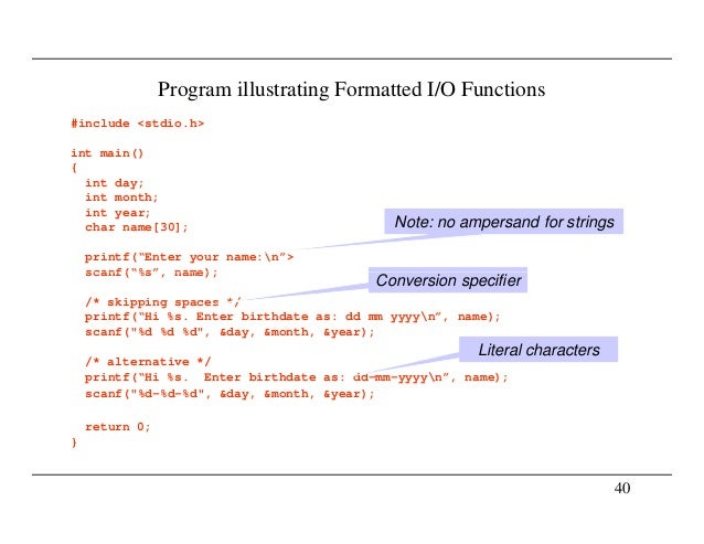 Introduction To C Programming 
