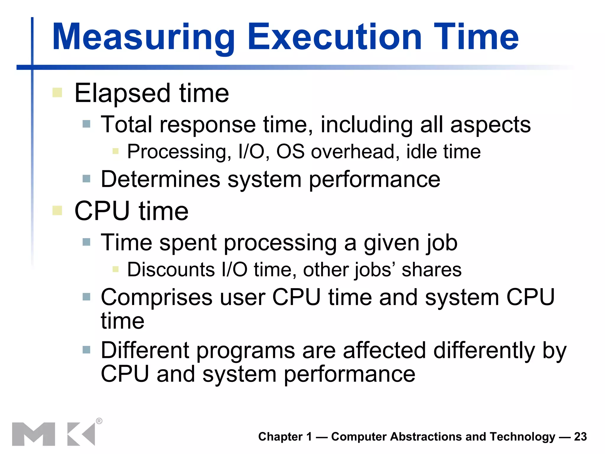 Chapter 1 computer abstractions and technology | PPT