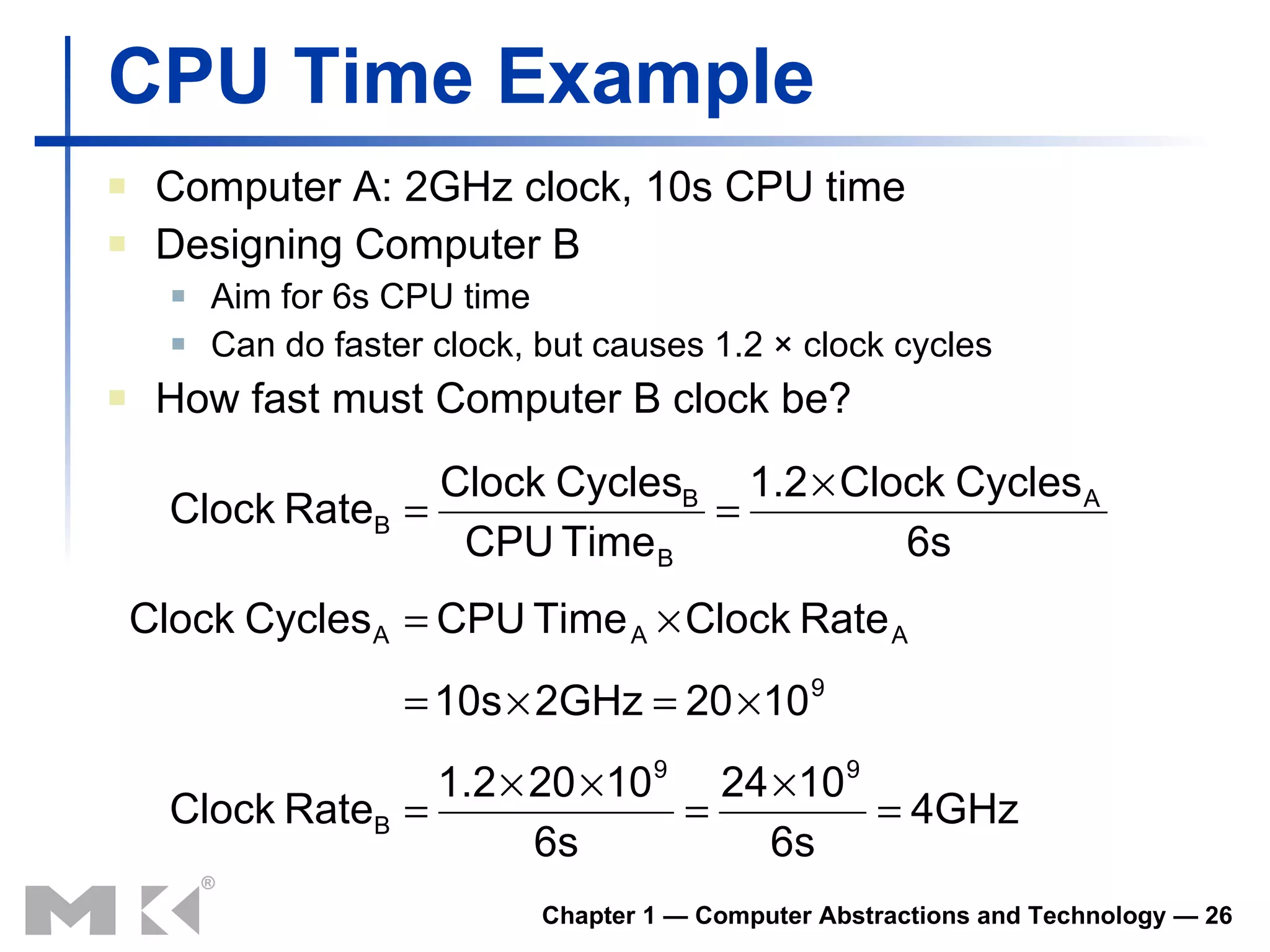 Chapter 1 computer abstractions and technology | PPT