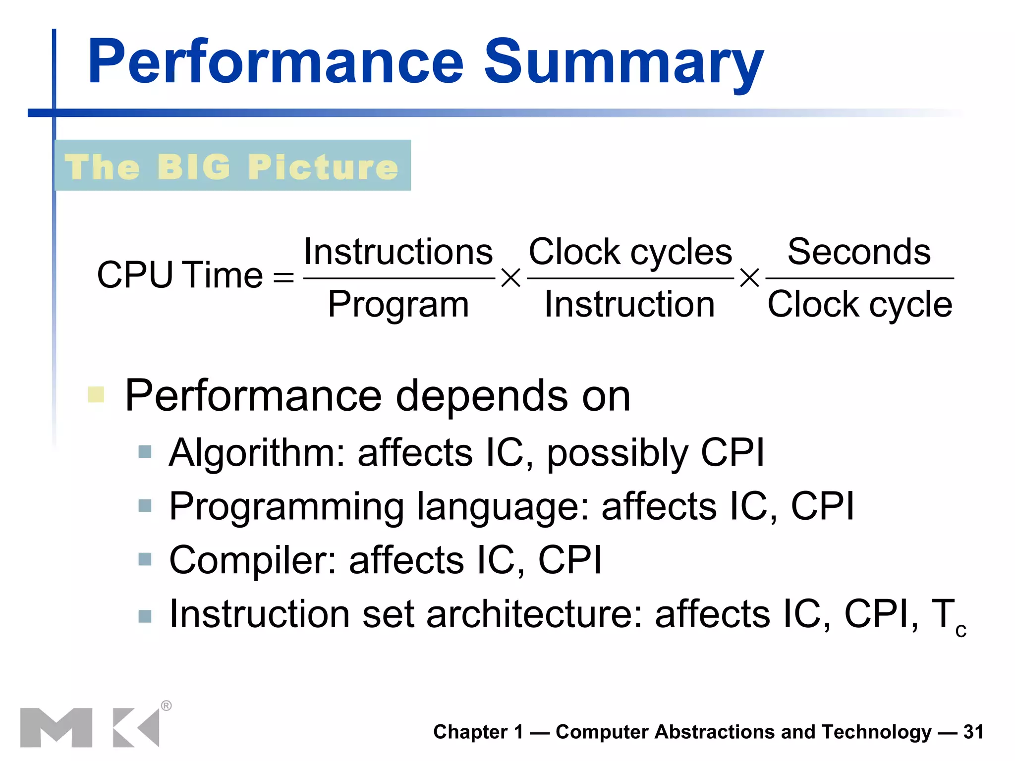 Chapter 1 computer abstractions and technology | PPT