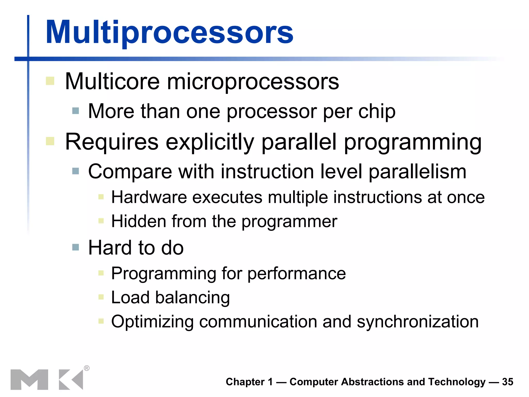Chapter 1 computer abstractions and technology | PPT